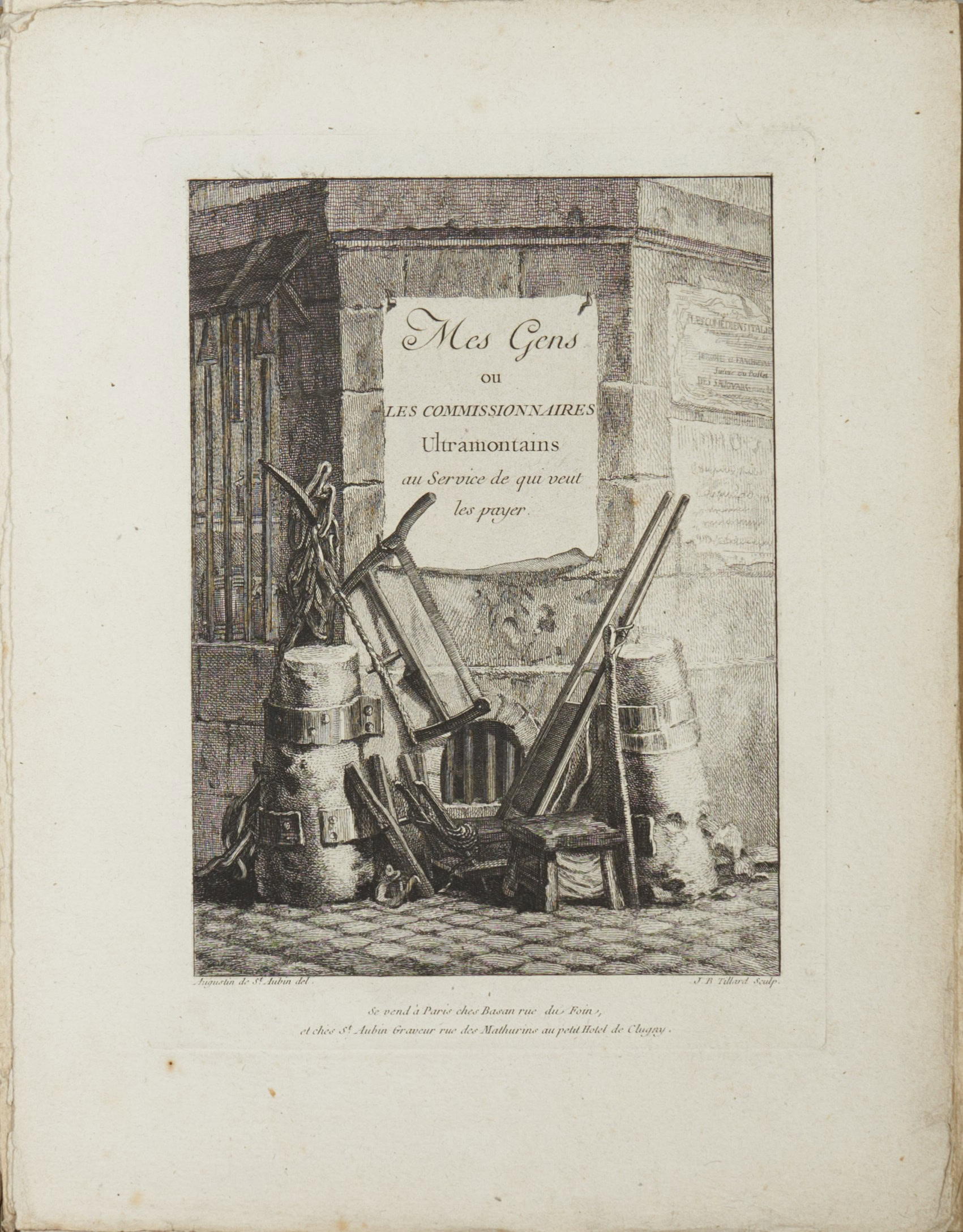 Mes Gens, ou Les Commissionnaires ultramontains au service de qui veut ...